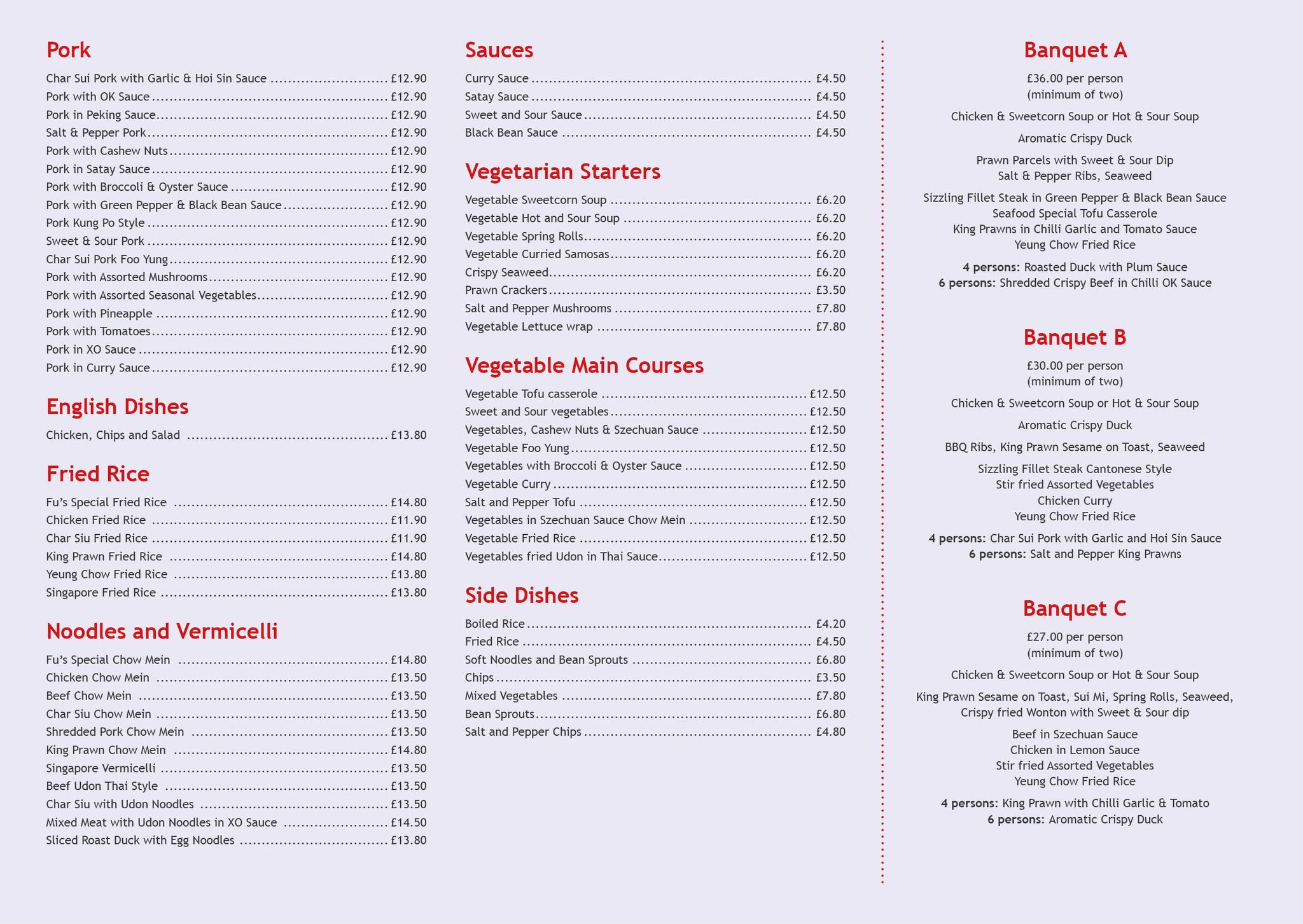 Fu's Cantonese Restaurant MENU (update April 2026)